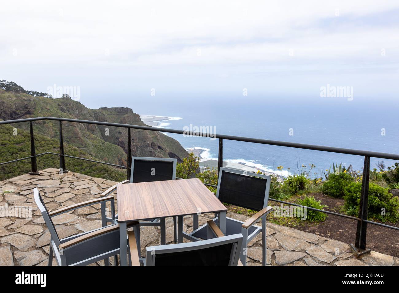 Seen from cafe terrace hi-res stock photography and images - Alamy