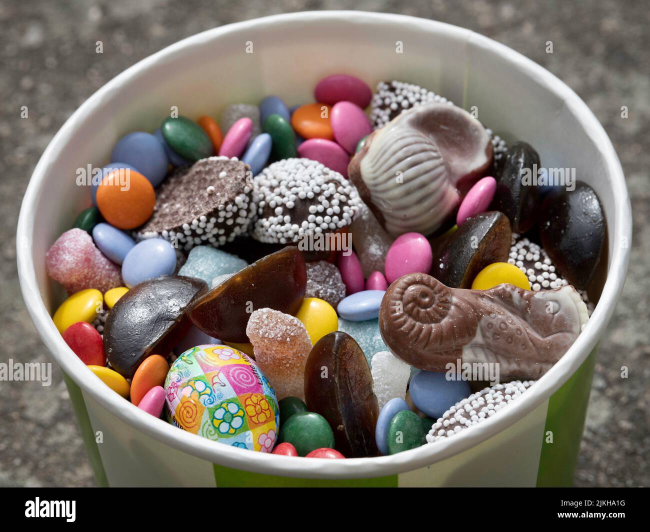 Cup of candies hi-res stock photography and images - Alamy