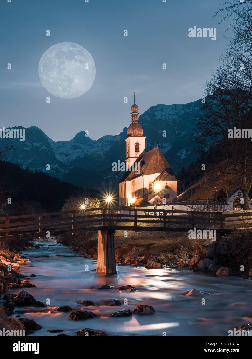 Parish st sebastian ramsau hi-res stock photography and images - Alamy