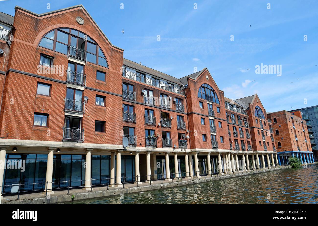 Wharf building and The Bonded Warehouse. Atlantic Wharf, Cardiff ...