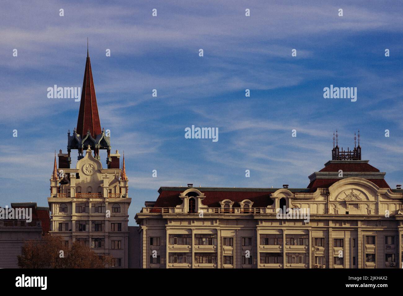 Blue house building tower travel hi-res stock photography and images ...