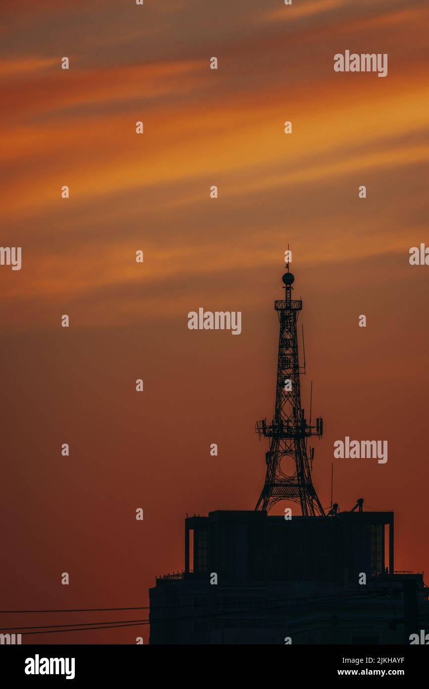All steel structure tv tower hi-res stock photography and images - Alamy