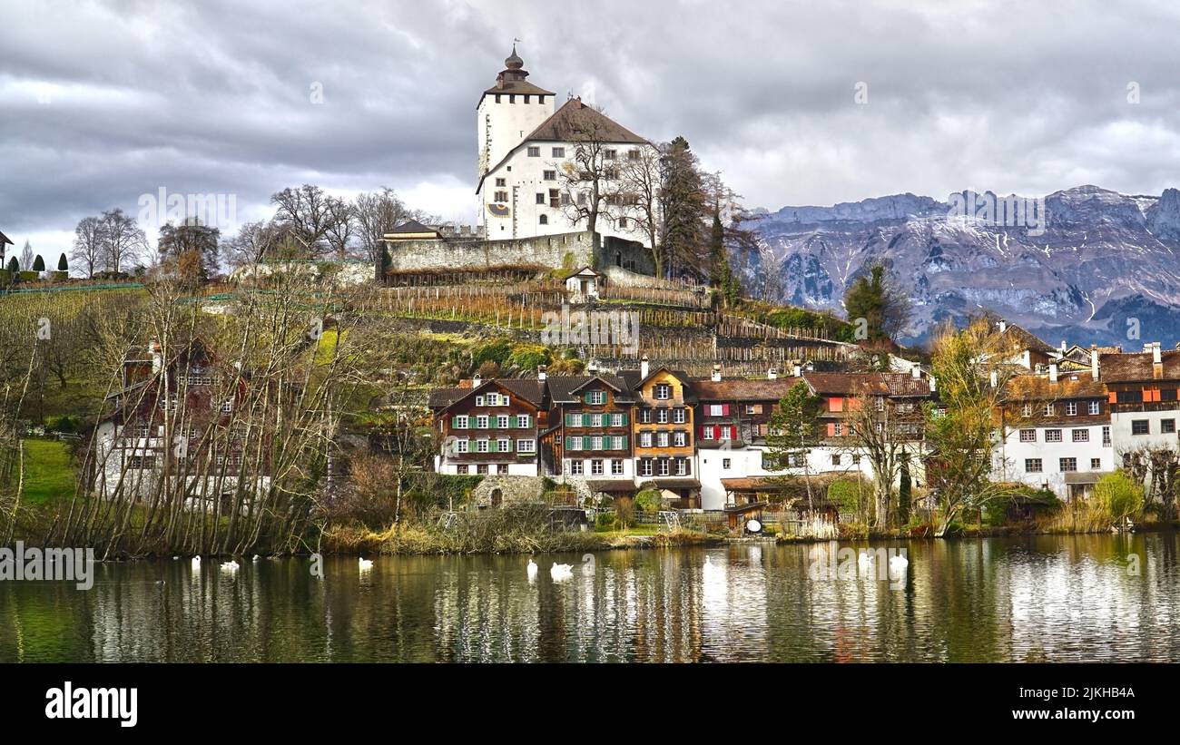 Beautiful shot werdenberg castle hi-res stock photography and images ...