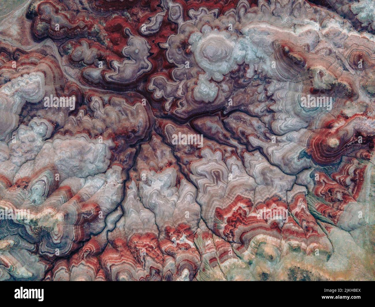 The beautiful natural sandstone with unique patterns and shades Stock ...