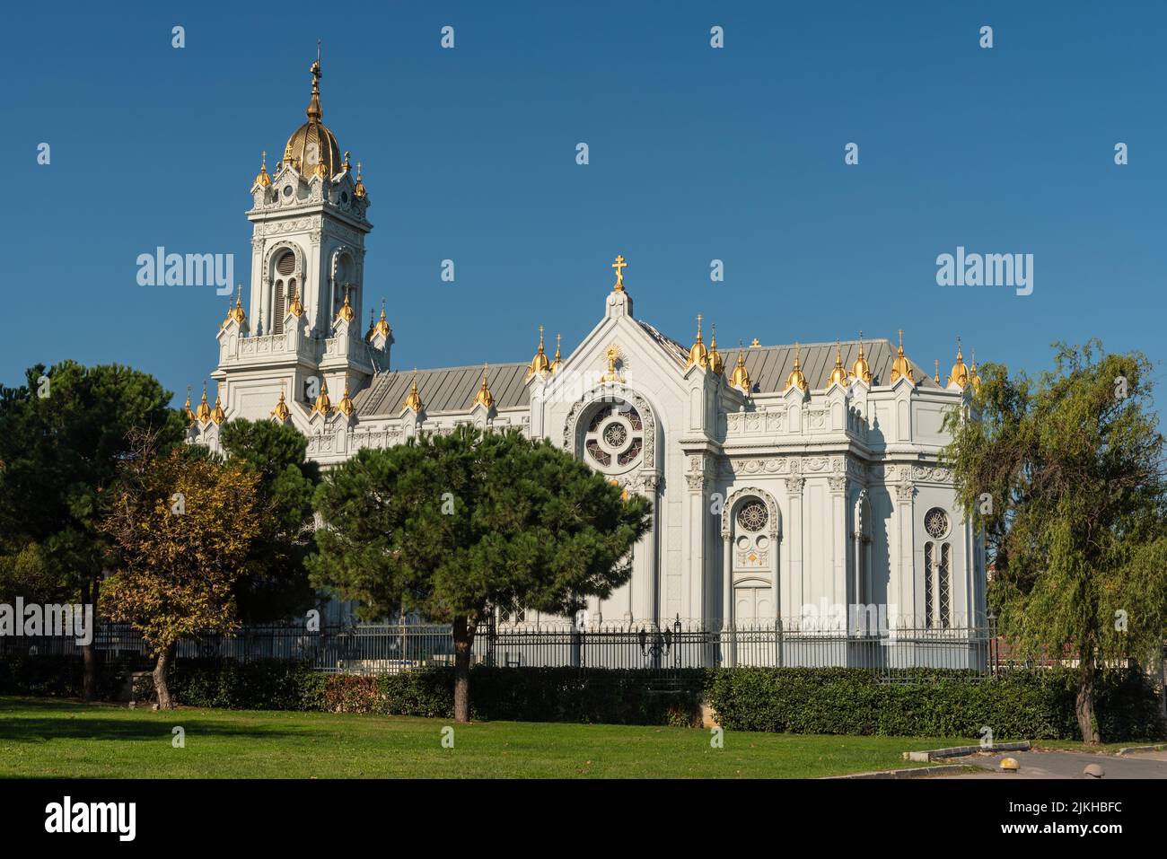 Istanbul, Turkey. October 14th 2021 The Bulgarian, St Stephen or Iron ...