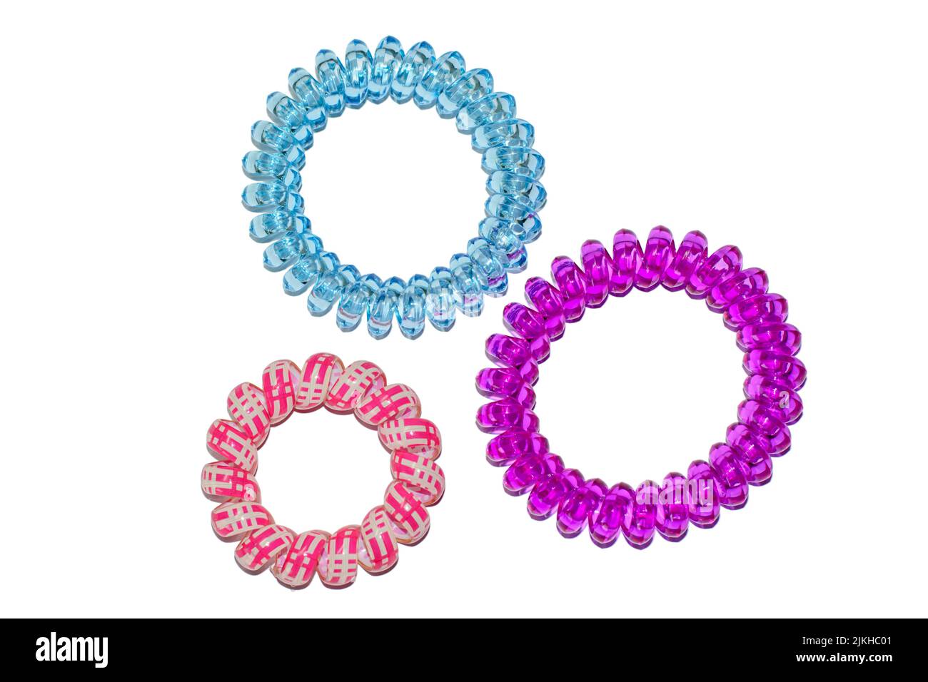 Hairpin & Hair band on a white background Stock Photo - Alamy