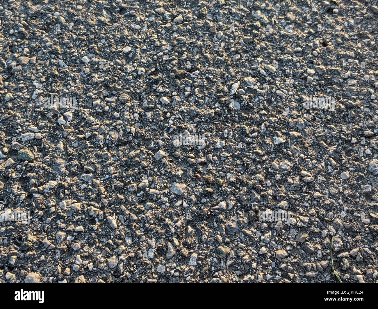 The gravel road surface. Gray textured background Stock Photo - Alamy