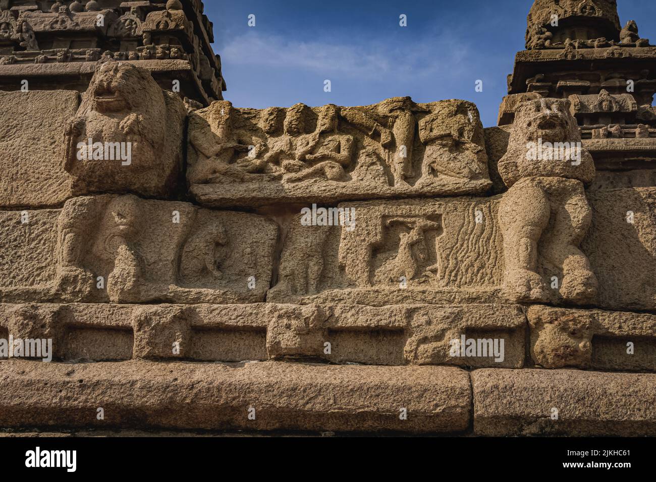 Shore temple built by Pallavas is UNESCOs World Heritage Site located ...