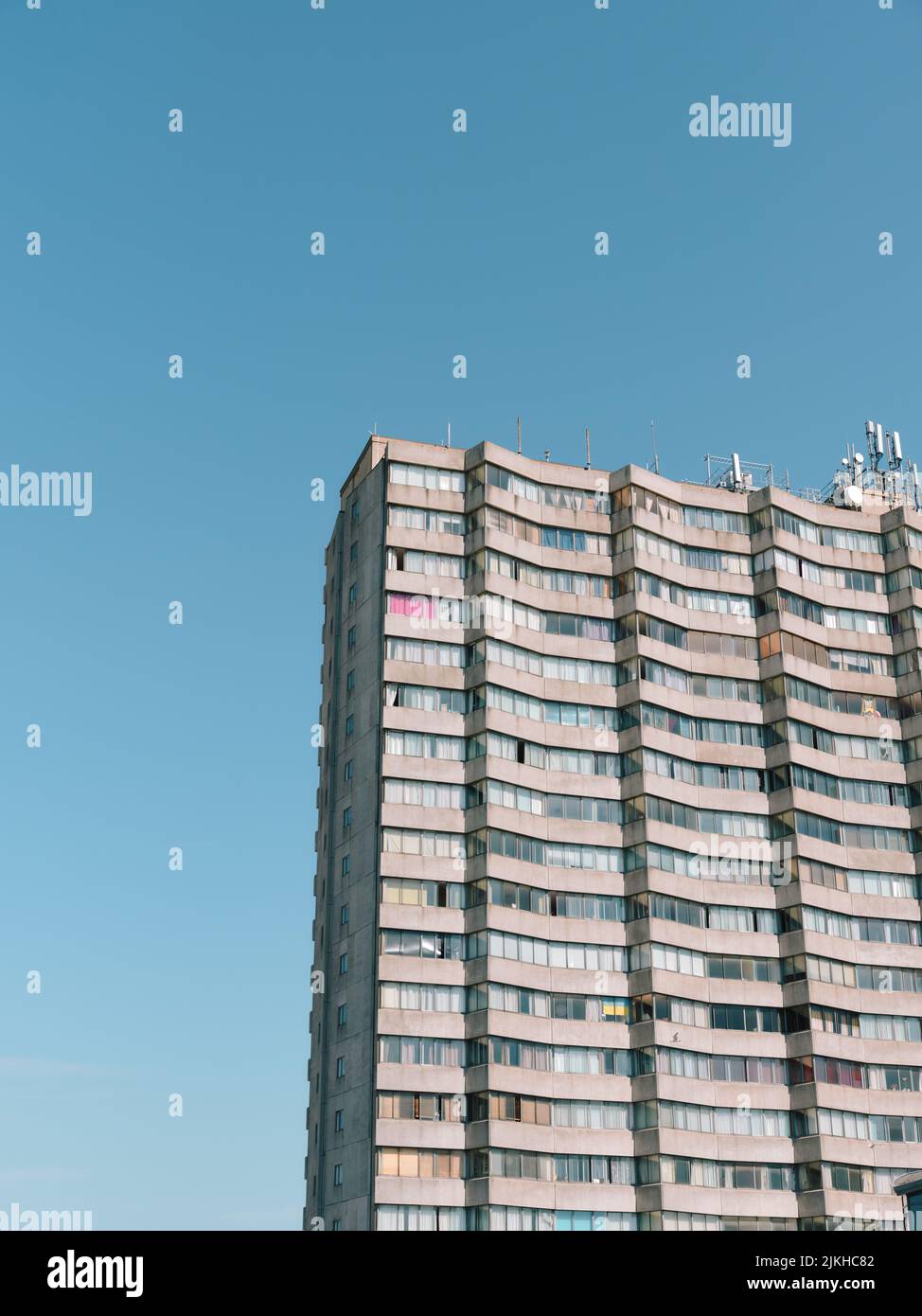 Arlington House tower block a 58-metre high 18 storey residential ...