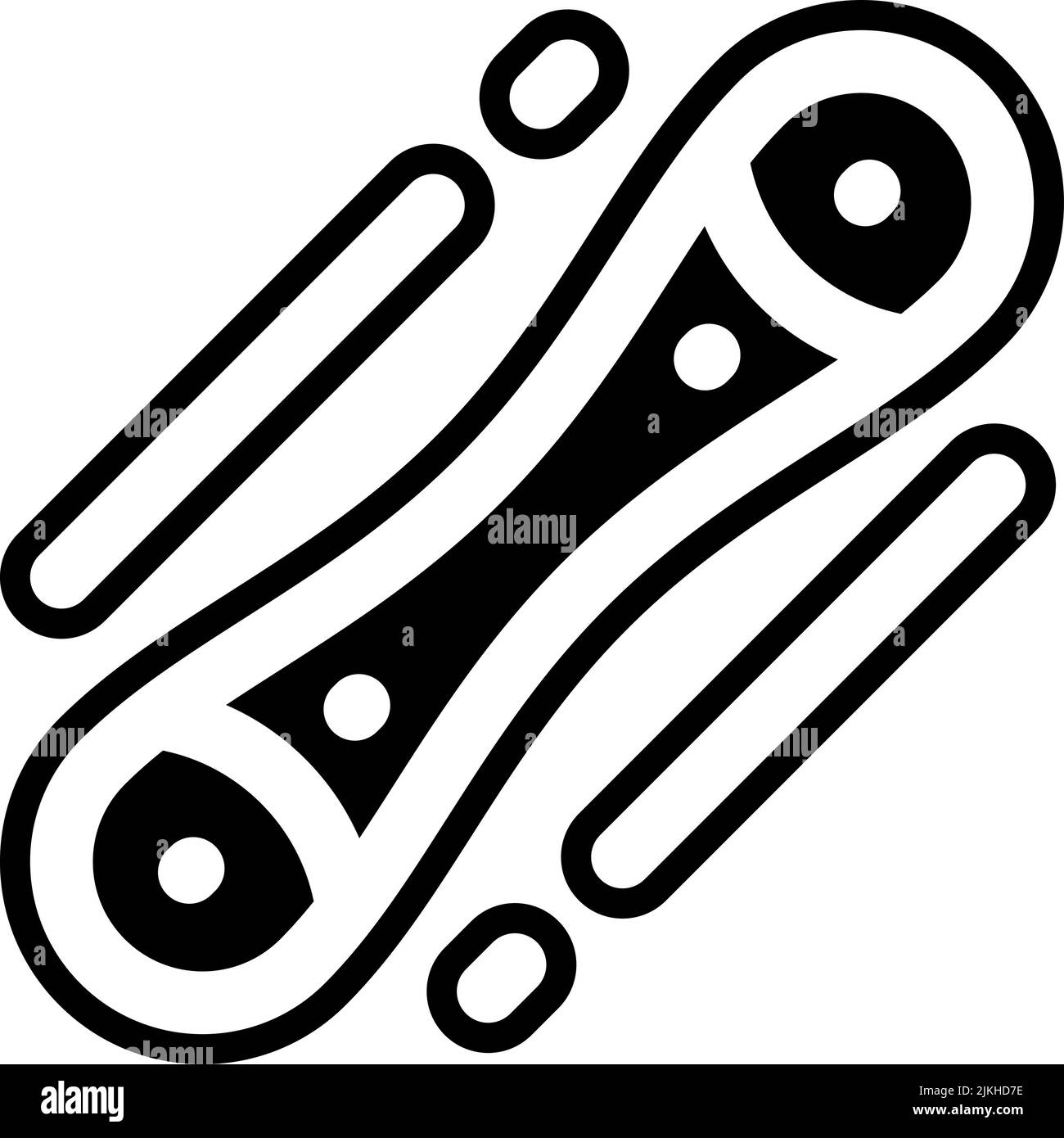 Snowboard glasses illustration winter Black and White Stock Photos ...