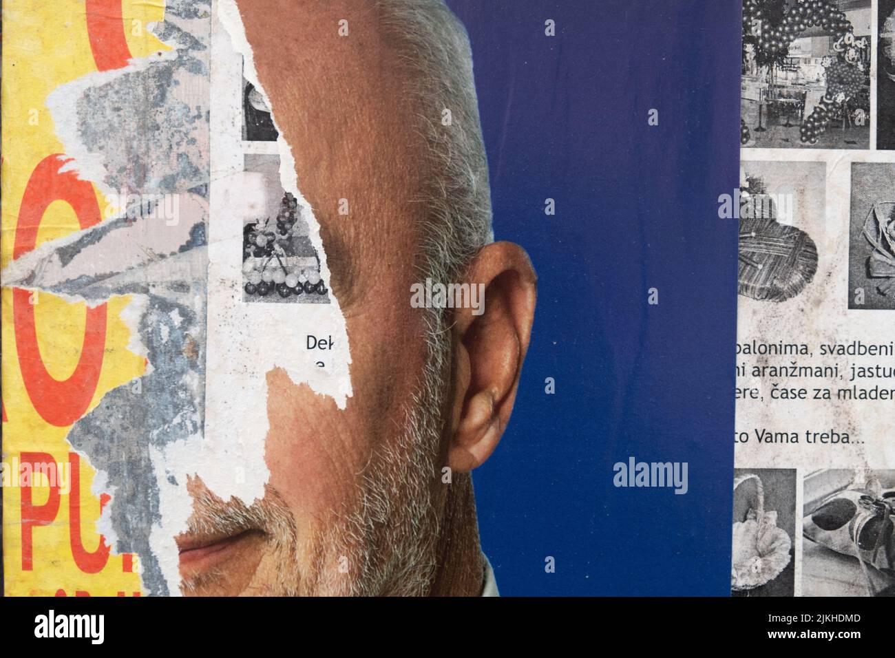 Ripped poster wall hi-res stock photography and images - Alamy