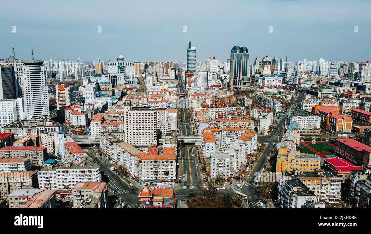 Roads birds eye view hi-res stock photography and images - Alamy