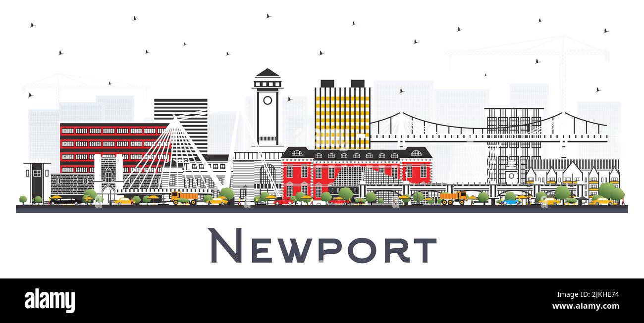 Newport tower Stock Vector Images - Alamy