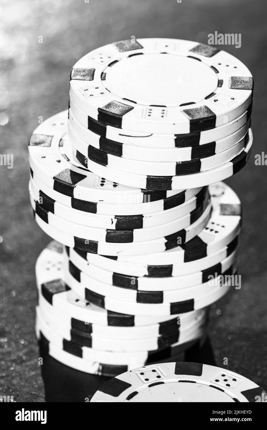 Poker game concept. Casino concept for business, risk,chance, good luck ...