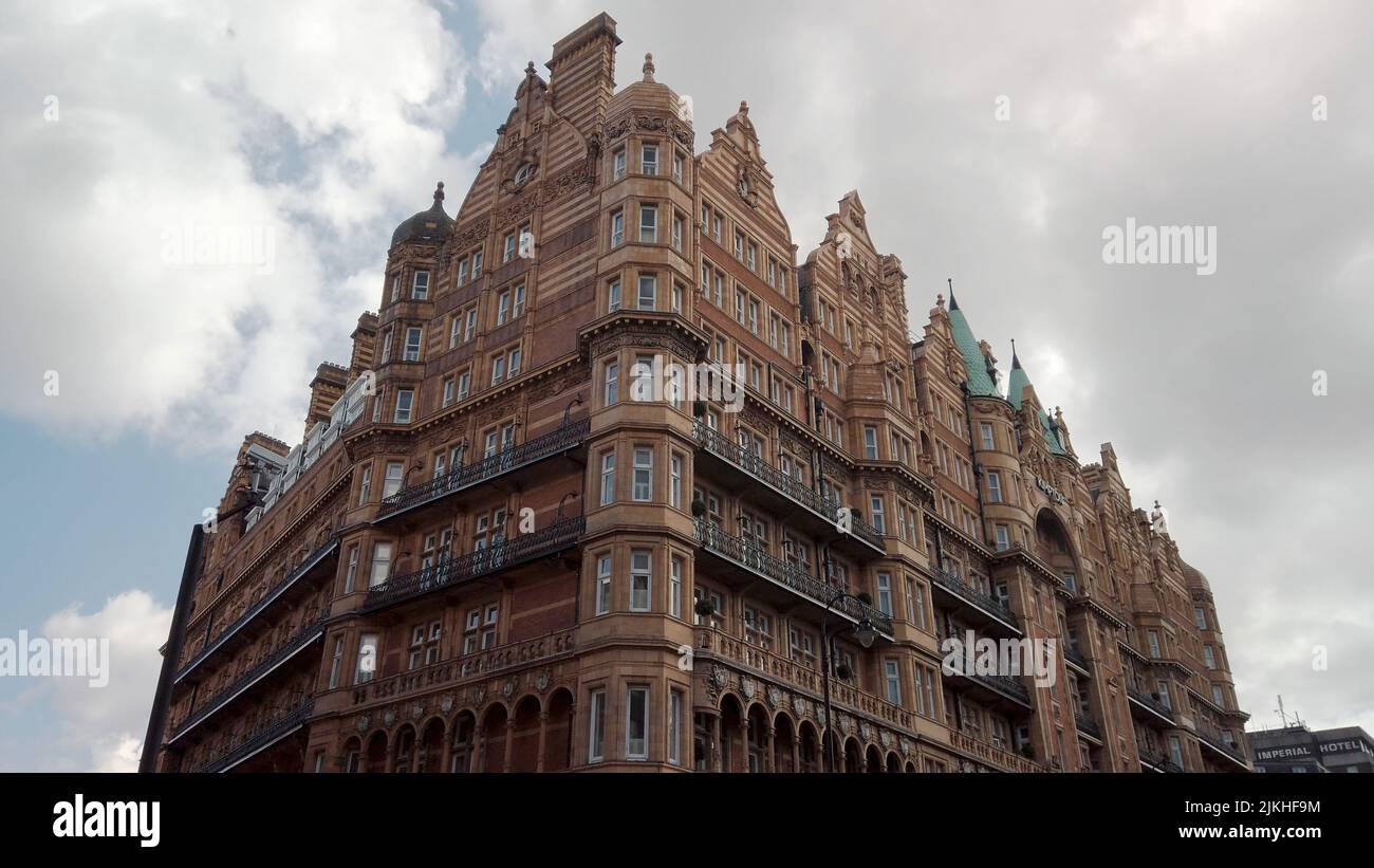 A beautiful view of the Victorian style building in London Stock Photo ...