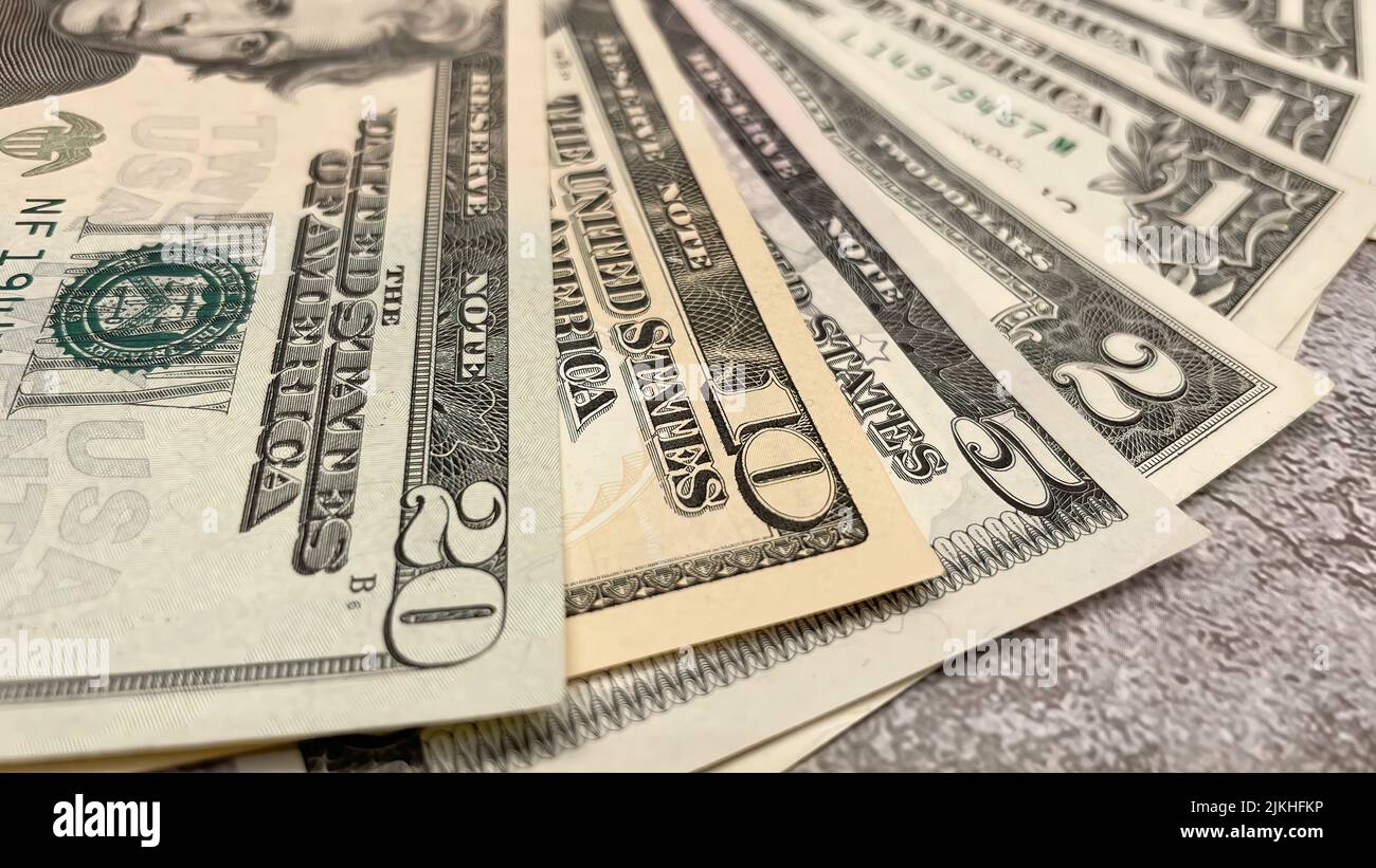 One dollar banknote two hi-res stock photography and images - Alamy