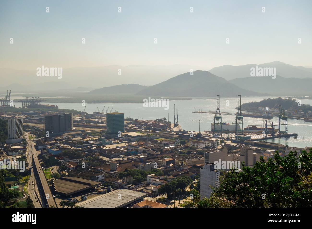 Port of santos brazil terminal hi-res stock photography and images - Alamy