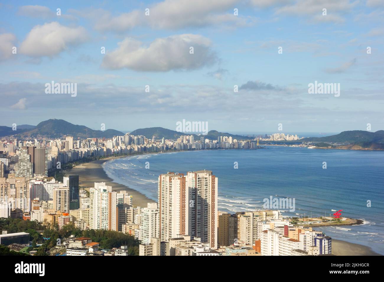 Skyline of santos hi-res stock photography and images - Alamy