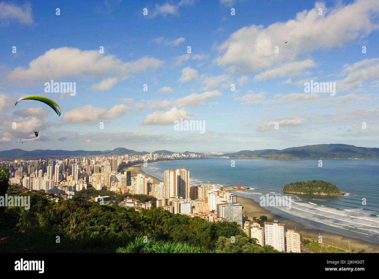 Cityscape beach in santos city hi-res stock photography and images - Alamy