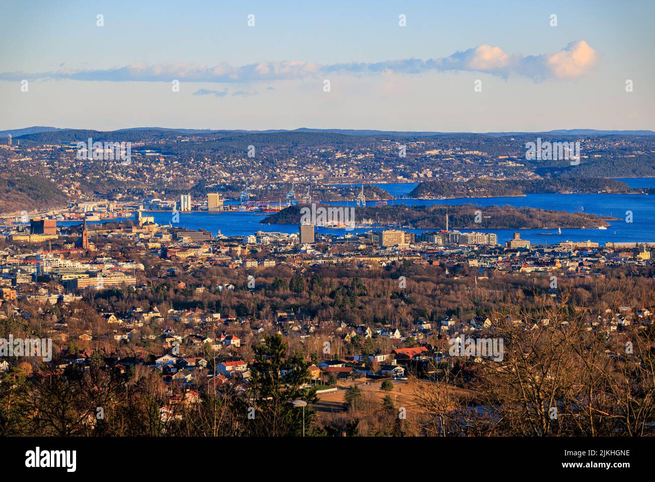 Oslo panoramic view hi-res stock photography and images - Alamy