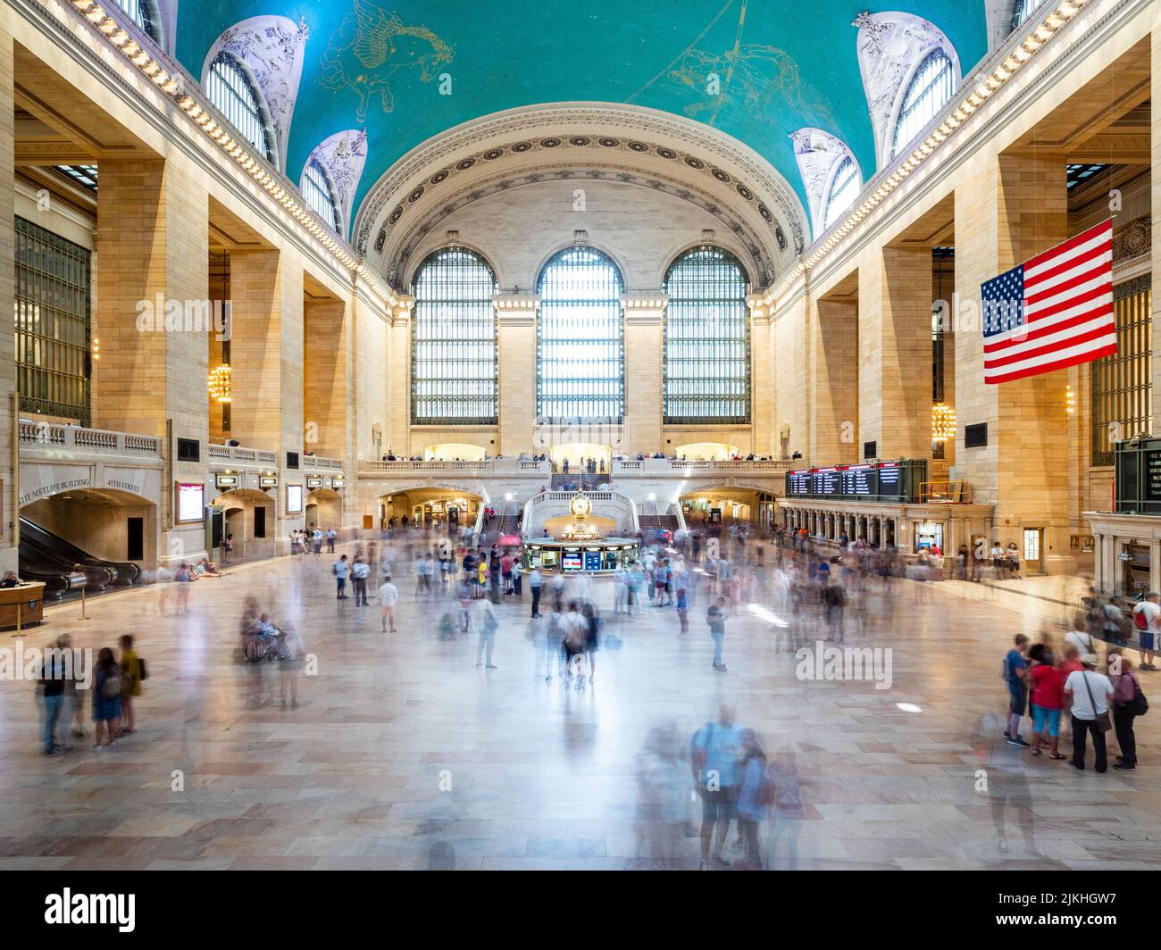 The Grand Central Terminal Main Concourse in New York City, United ...