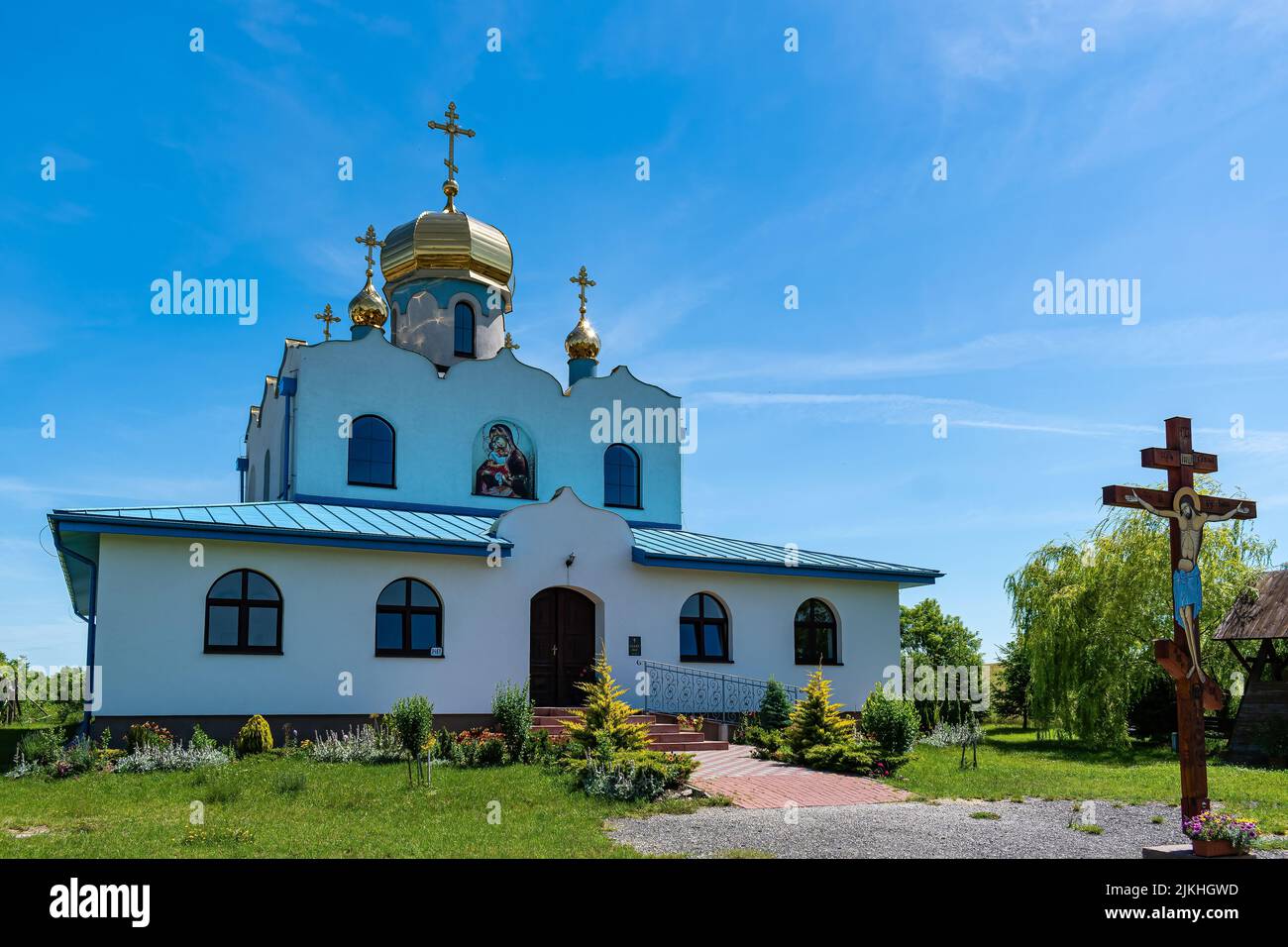 Holic, Slovakia - June 18, 2022 Orthodox Church of the Pochaev Icon of ...