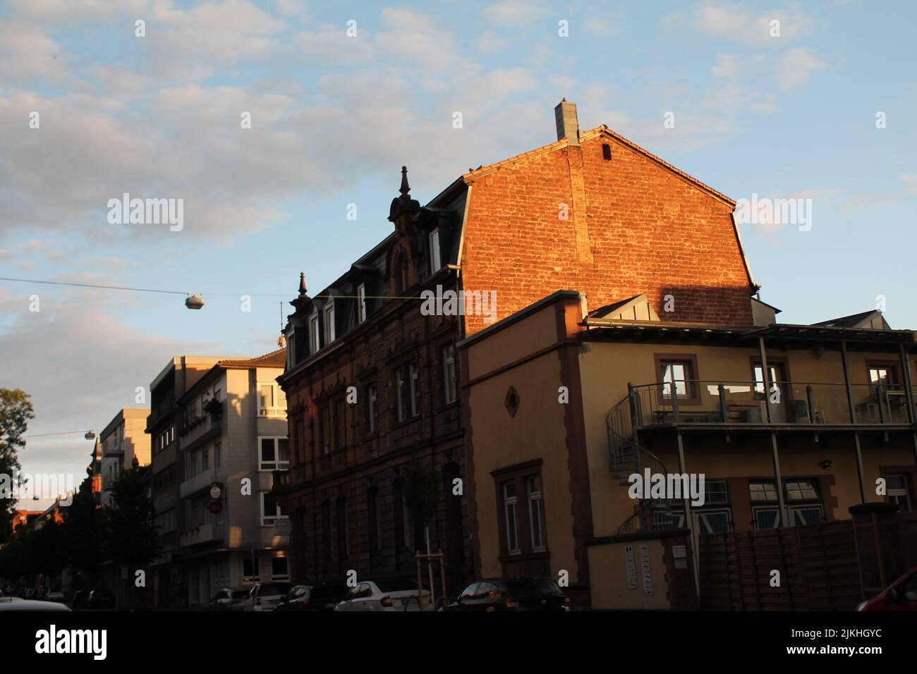 Small house germany orange hi-res stock photography and images - Alamy