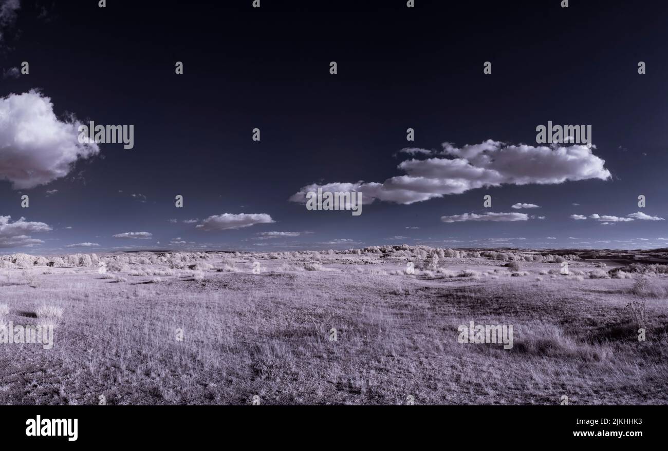 Dark blue landscape hi-res stock photography and images - Alamy