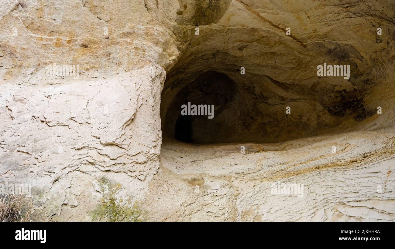 A small rocky cave in Cappadoccia Stock Photo - Alamy