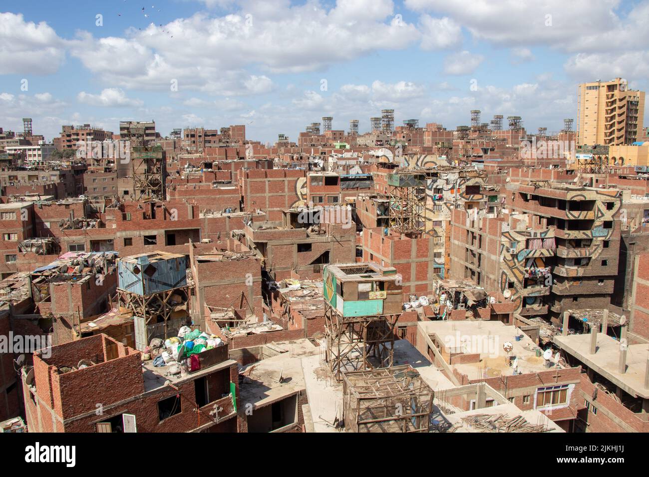 Garbage city egypt recycle hi-res stock photography and images - Alamy
