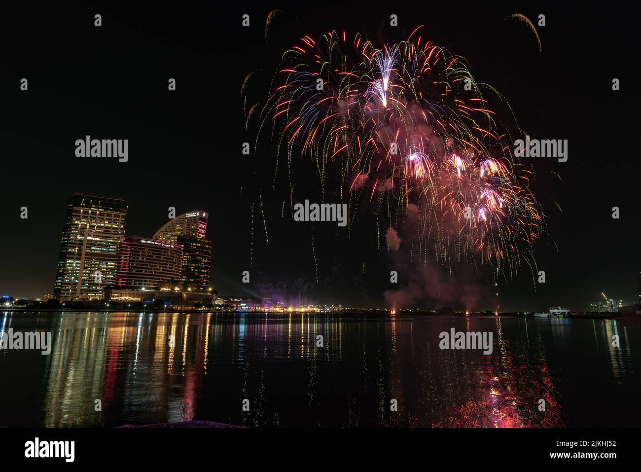 Dubai, United Arab Emirates – October 13, 2021, celebrating of opening ...