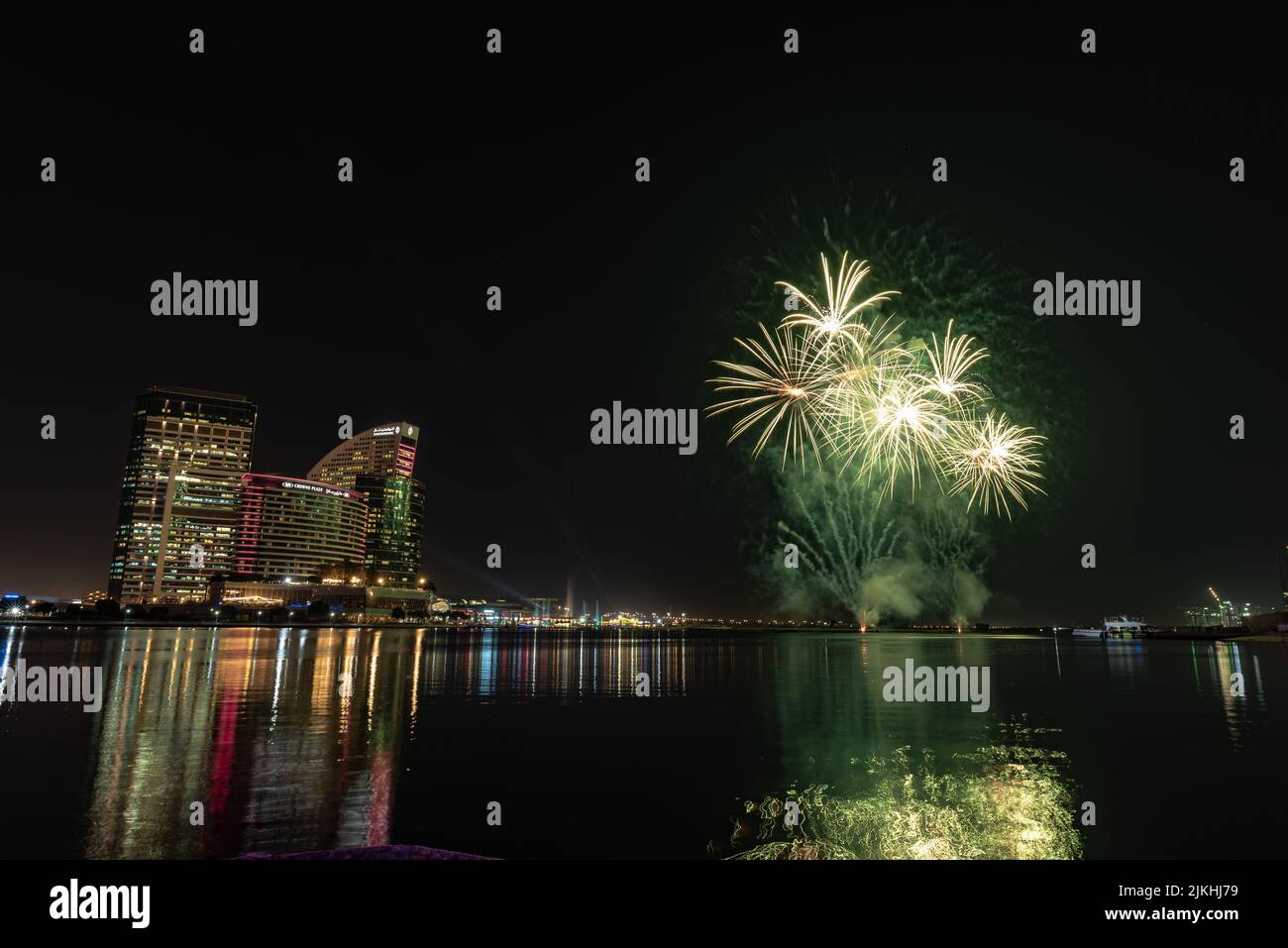 Dubai, United Arab Emirates – October 13, 2021, celebrating of opening ...
