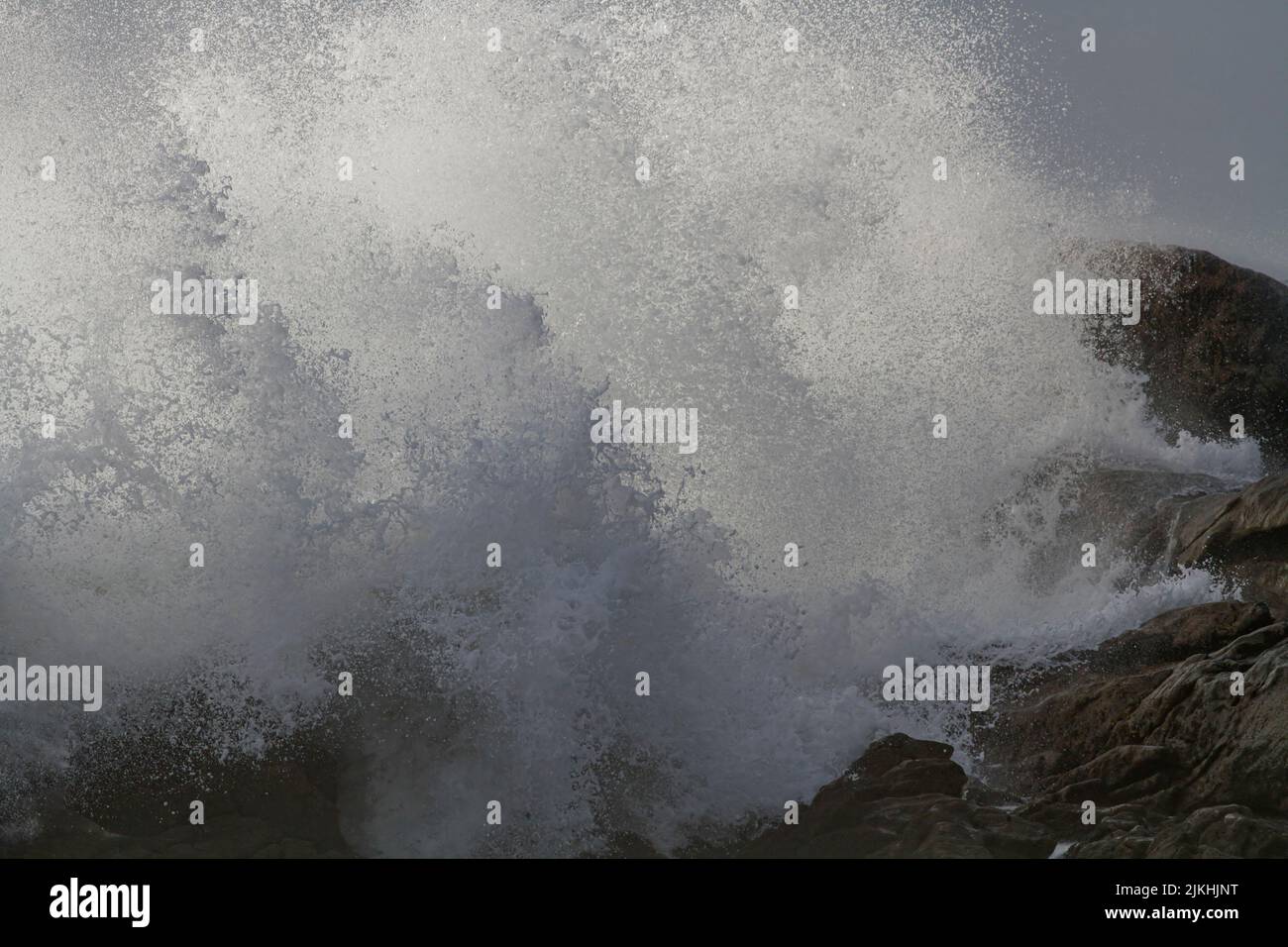 Big stormy wave splash closeup Stock Photo - Alamy