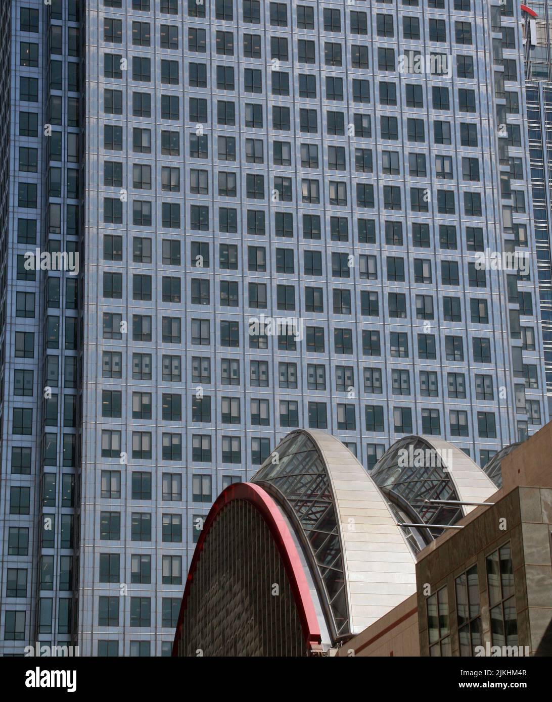 An exterior view of a beautiful architectural building in London, the ...