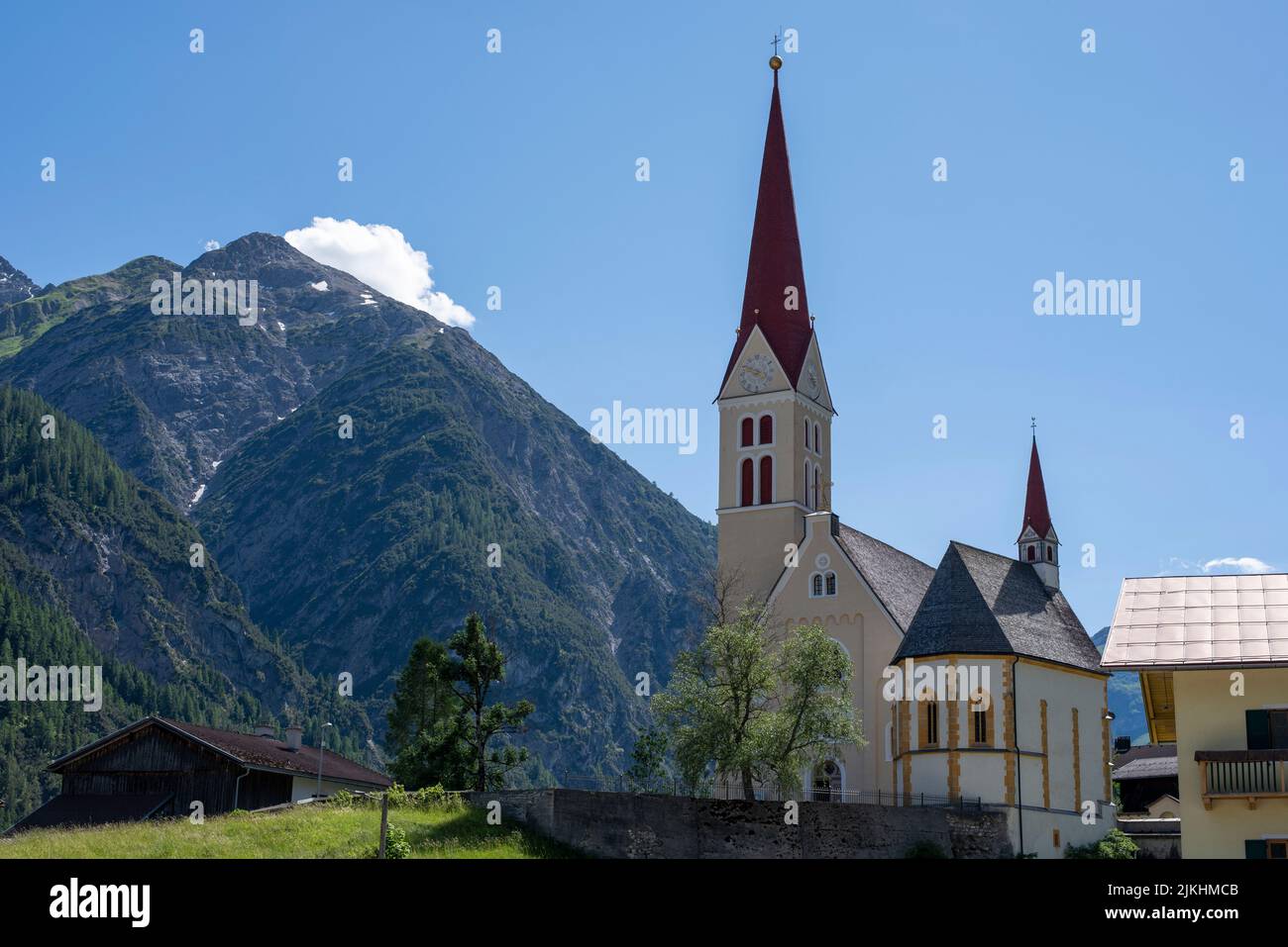 Church of Our Lady of the Assumption, Lechtal Alps, long-distance ...
