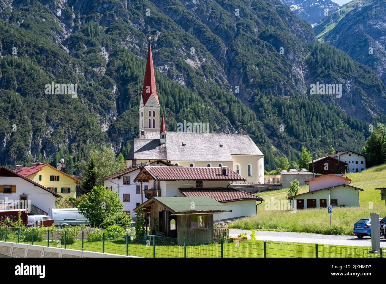 Church of Our Lady of the Assumption, Lechtal Alps, long-distance ...