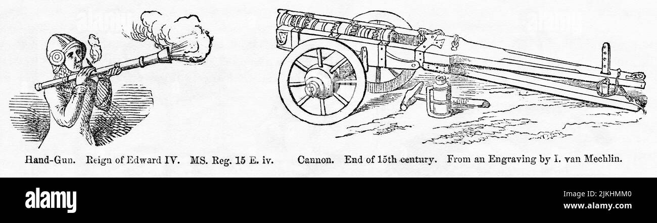 15th century medieval weapons Cut Out Stock Images & Pictures - Alamy