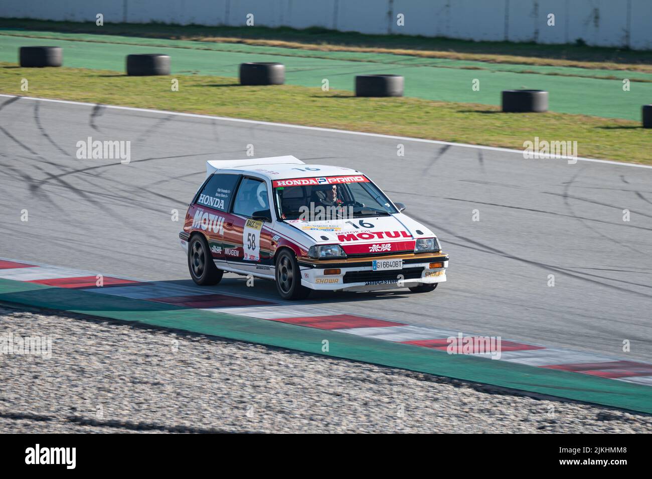 Honda rally car hi-res stock photography and images - Alamy
