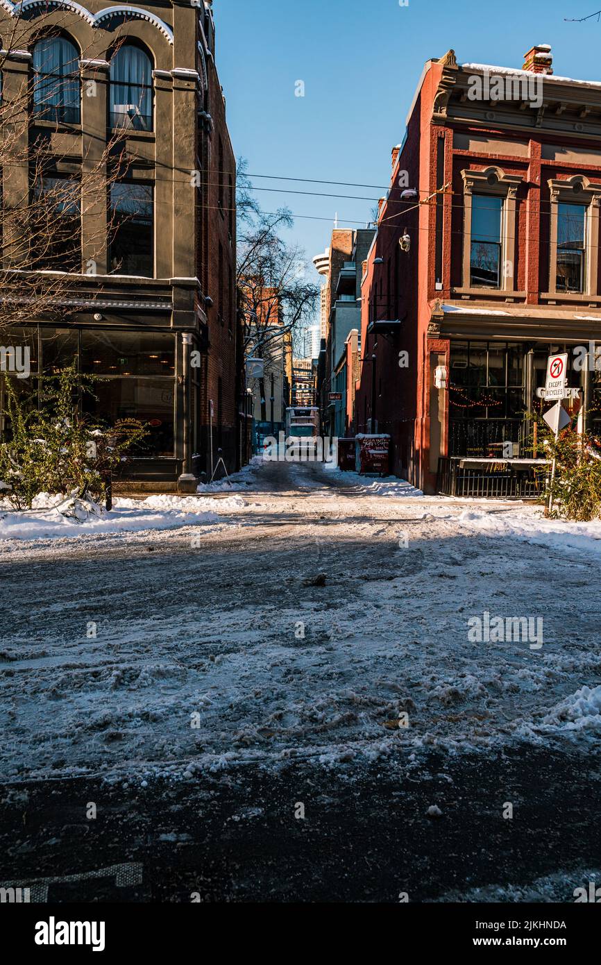 Vancouver city winter hi-res stock photography and images - Alamy