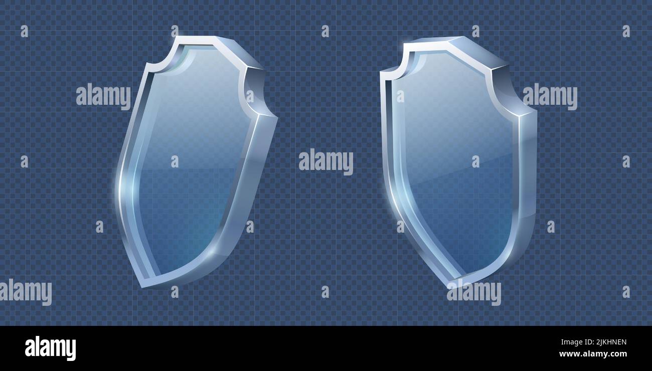 Glass shields, transparent acrylic screen panels with reflection and ...