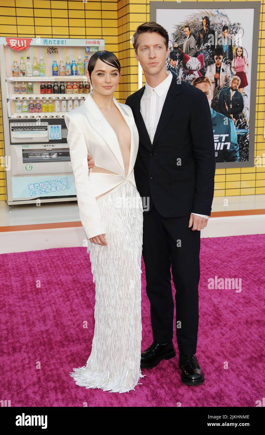 LOS ANGELES, CA - AUGUST 01: (L-R) Joey King and Steven Piet attend the ...