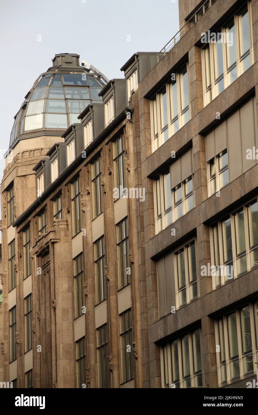 Wallpaper with a facades hi-res stock photography and images - Alamy