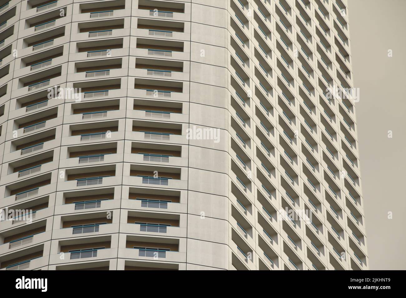 An exterior view of a beautiful architectural building in Singapore ...