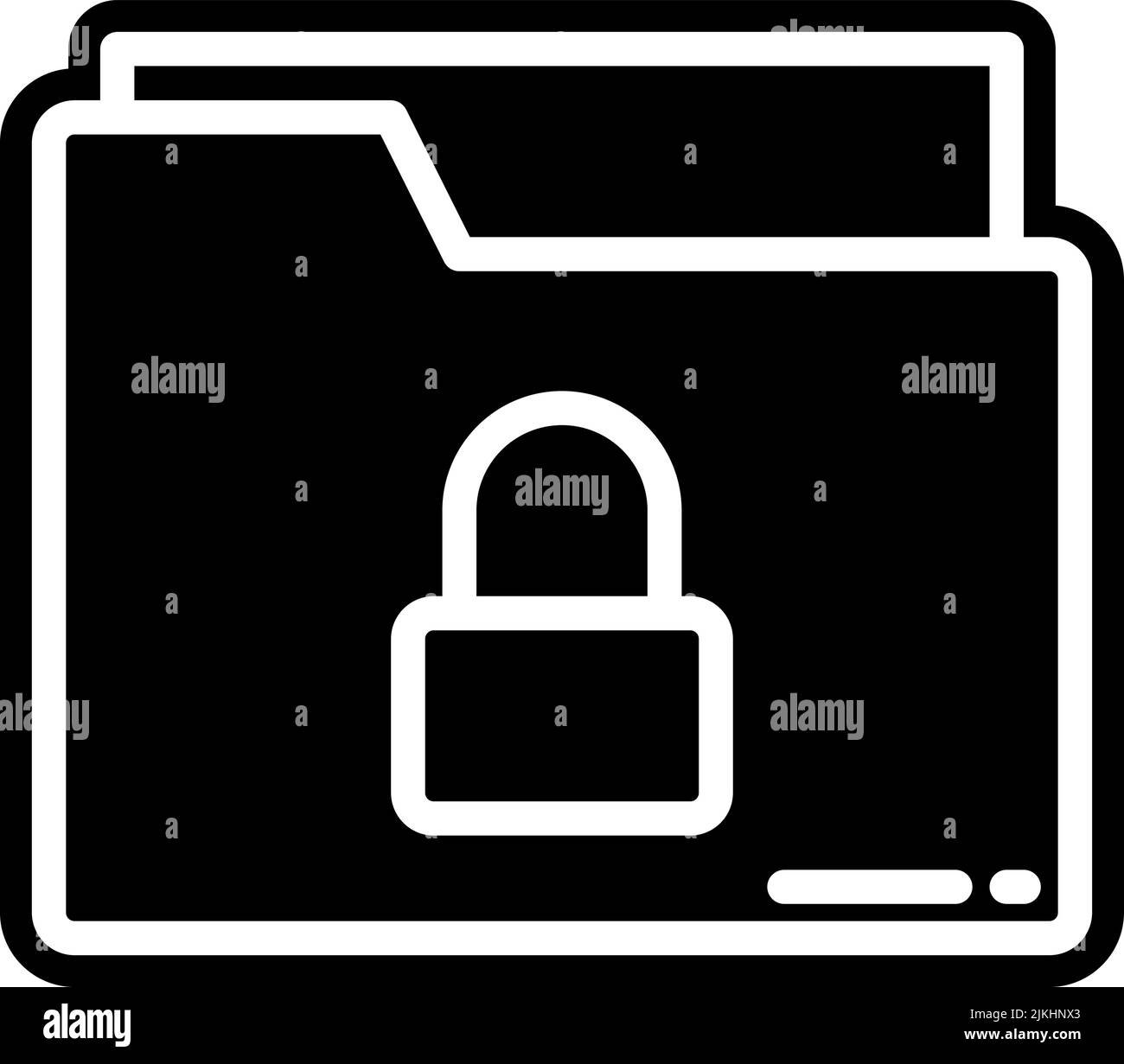 encrypted icon black vector illustration Stock Vector Image & Art - Alamy