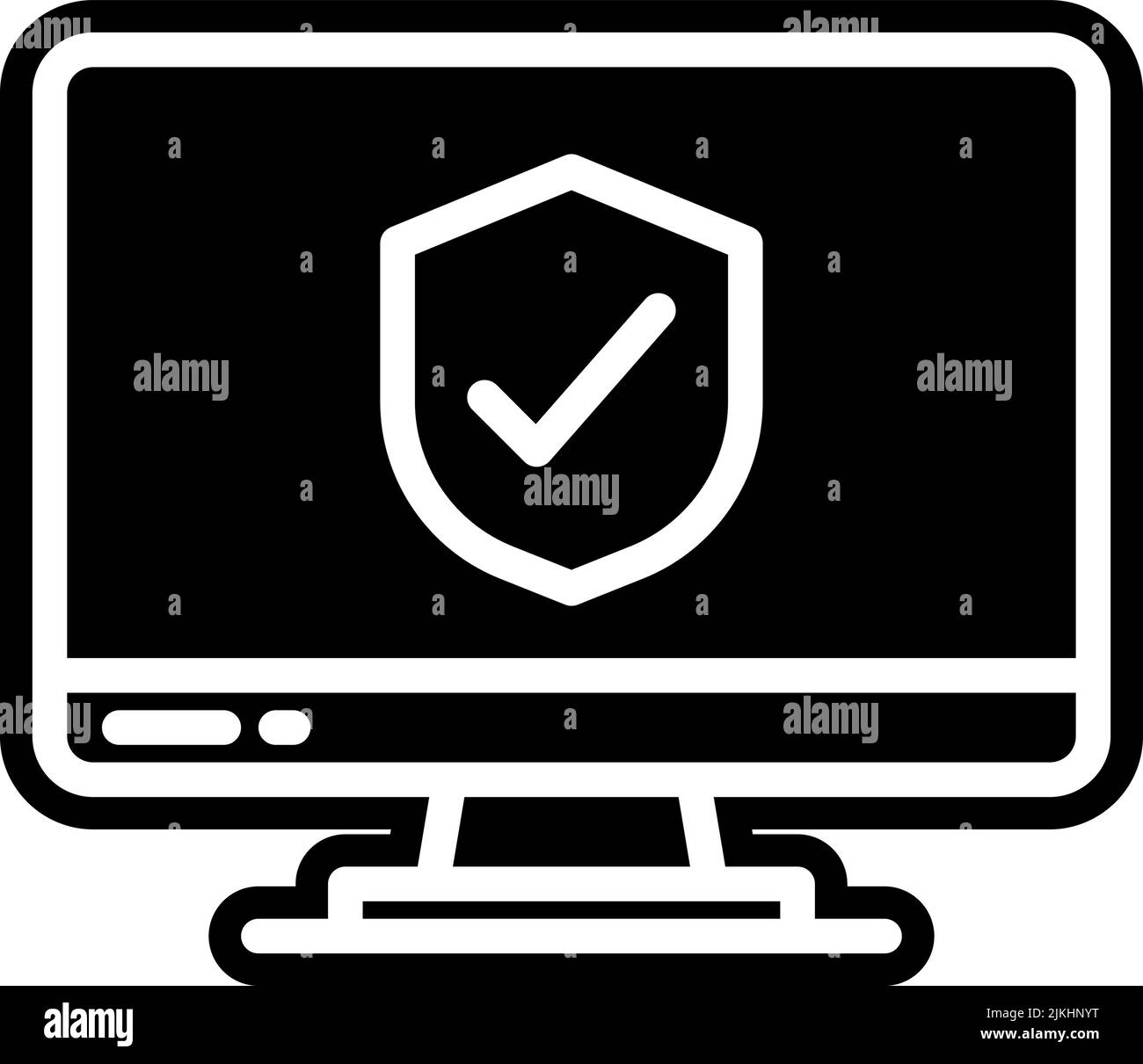 protection icon black vector illustration Stock Vector Image & Art - Alamy