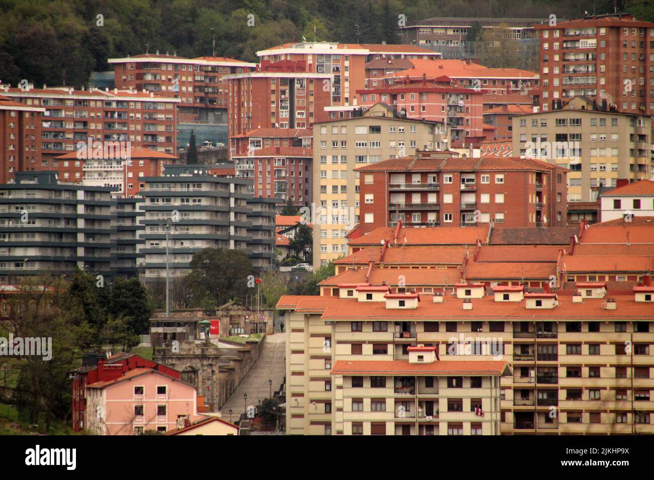 Bilbao colorful houses hi-res stock photography and images - Alamy