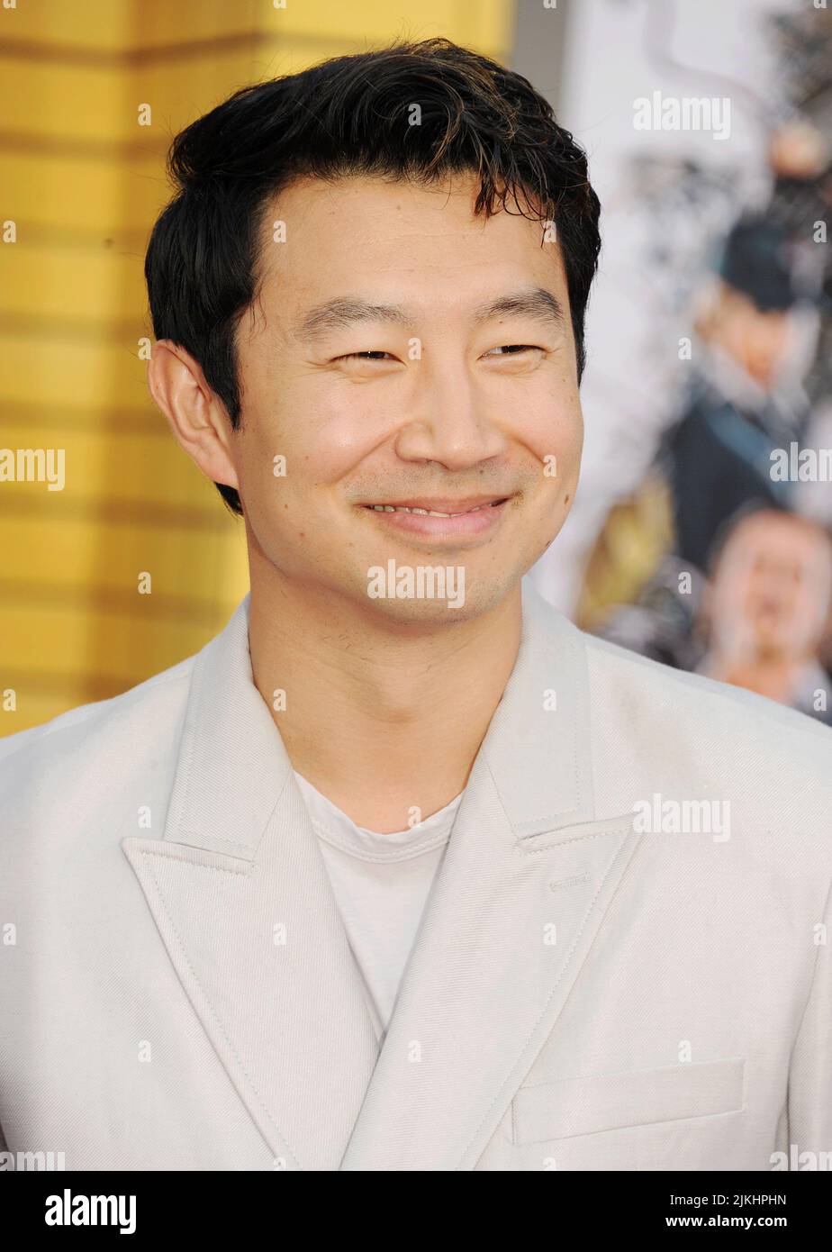 LOS ANGELES, CA - AUGUST 01: Simu Liu attends the Los Angeles premiere ...