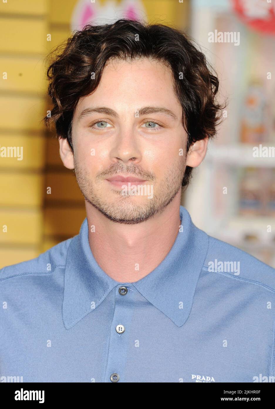 LOS ANGELES, CA - AUGUST 01: Logan Lerman attends the Los Angeles ...