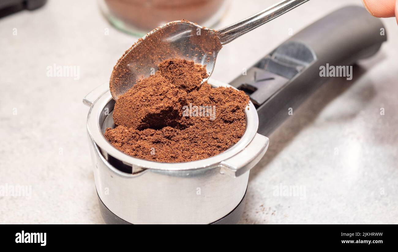 Mans hand preparing ground hi-res stock photography and images - Alamy