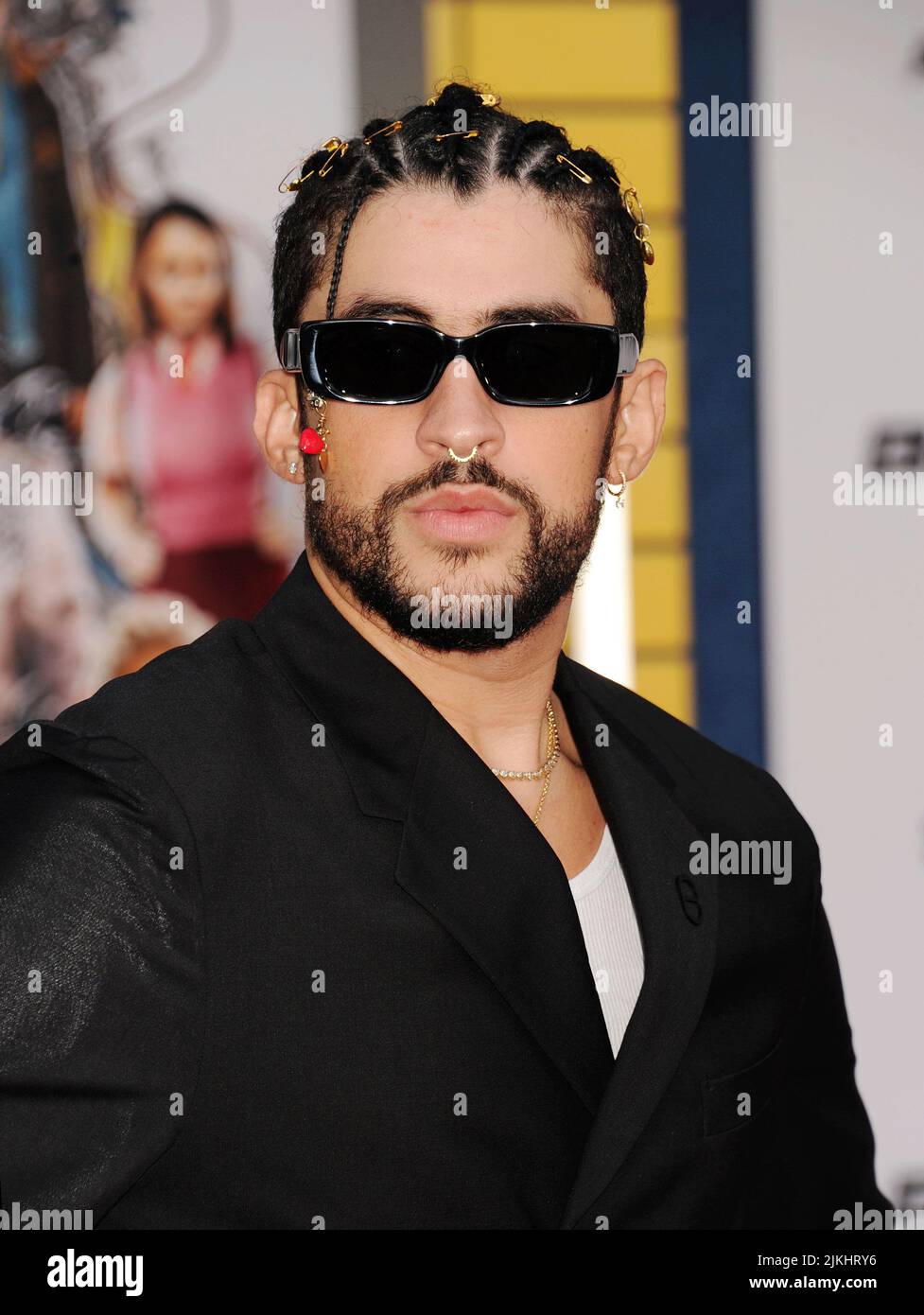 LOS ANGELES, CA - AUGUST 01: Bad Bunny (Benito Martinez Casio) attends ...